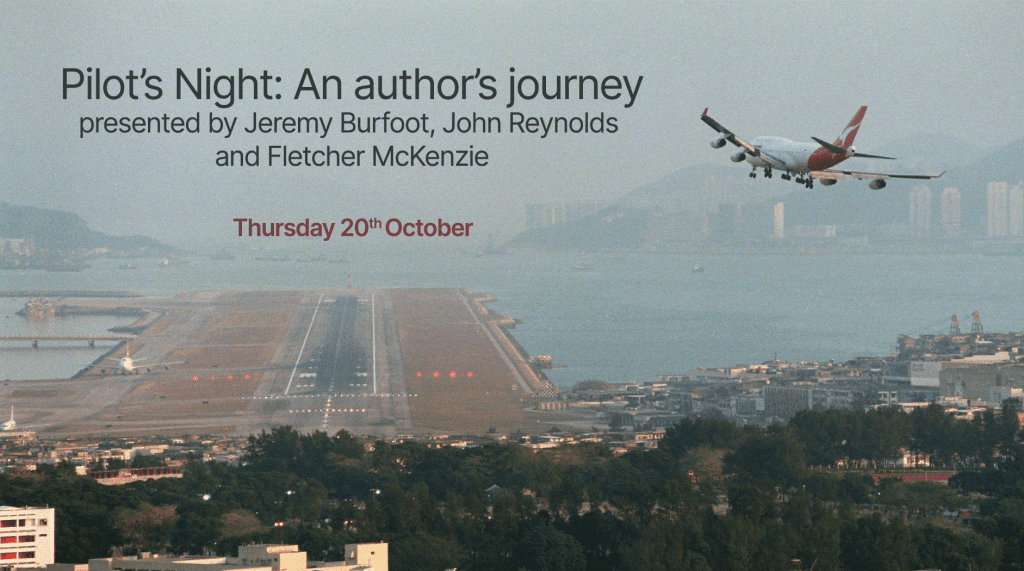 Pilot’s Night – An author’s journey – North Shore Aero Club